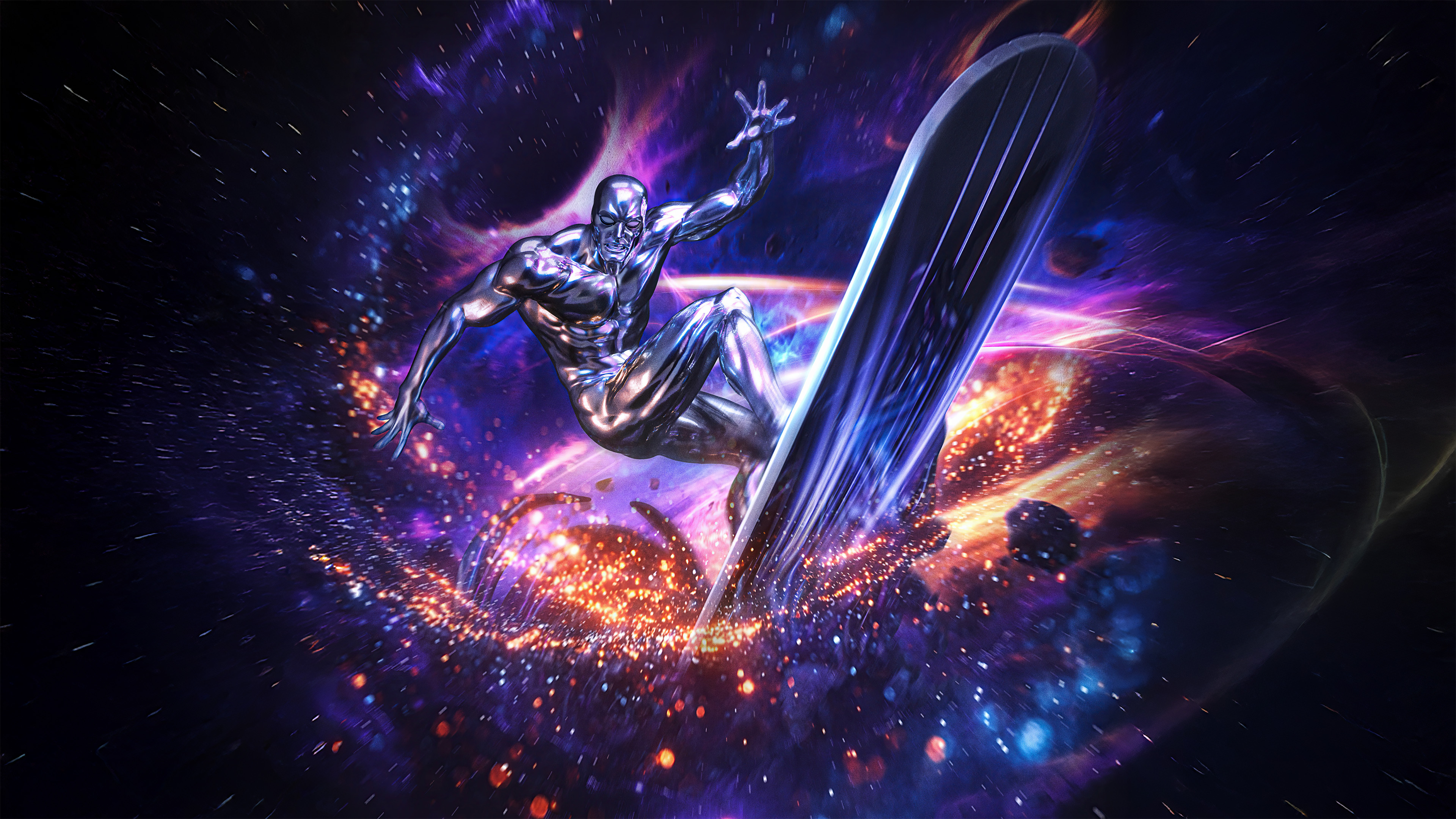 Silver Surfer Wallpaper,HD Superheroes Wallpapers,4k Wallpapers,Images ...