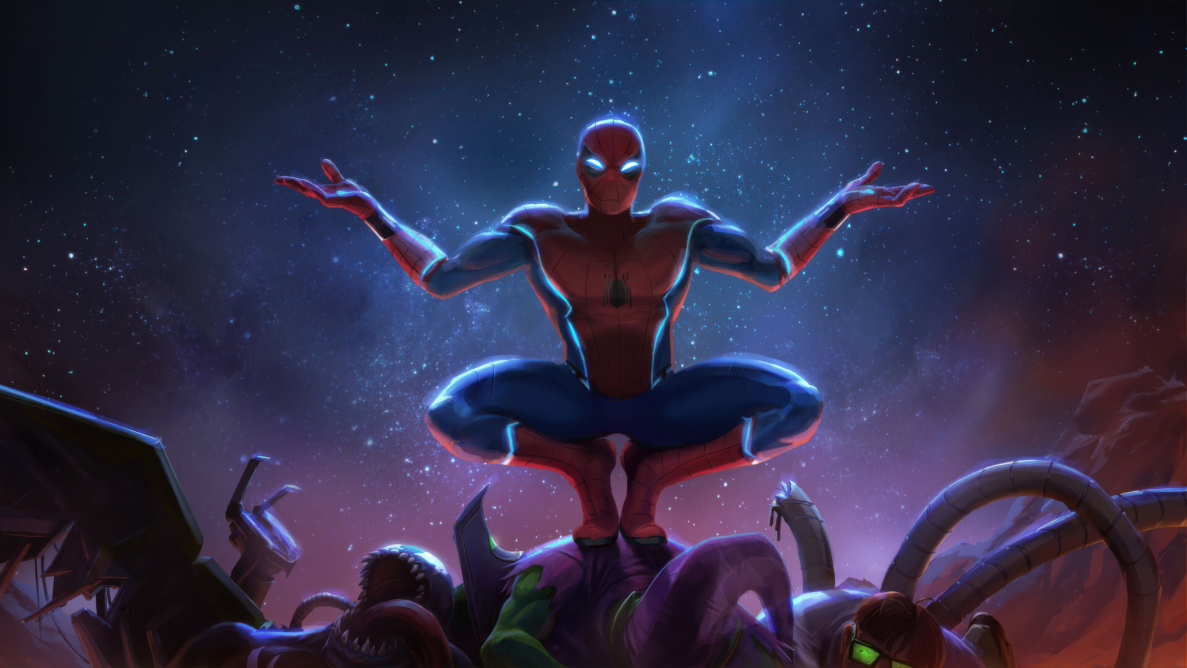 Sinister Foes Of Spider Man Motion Comic Marvel Contest Of Champions ...