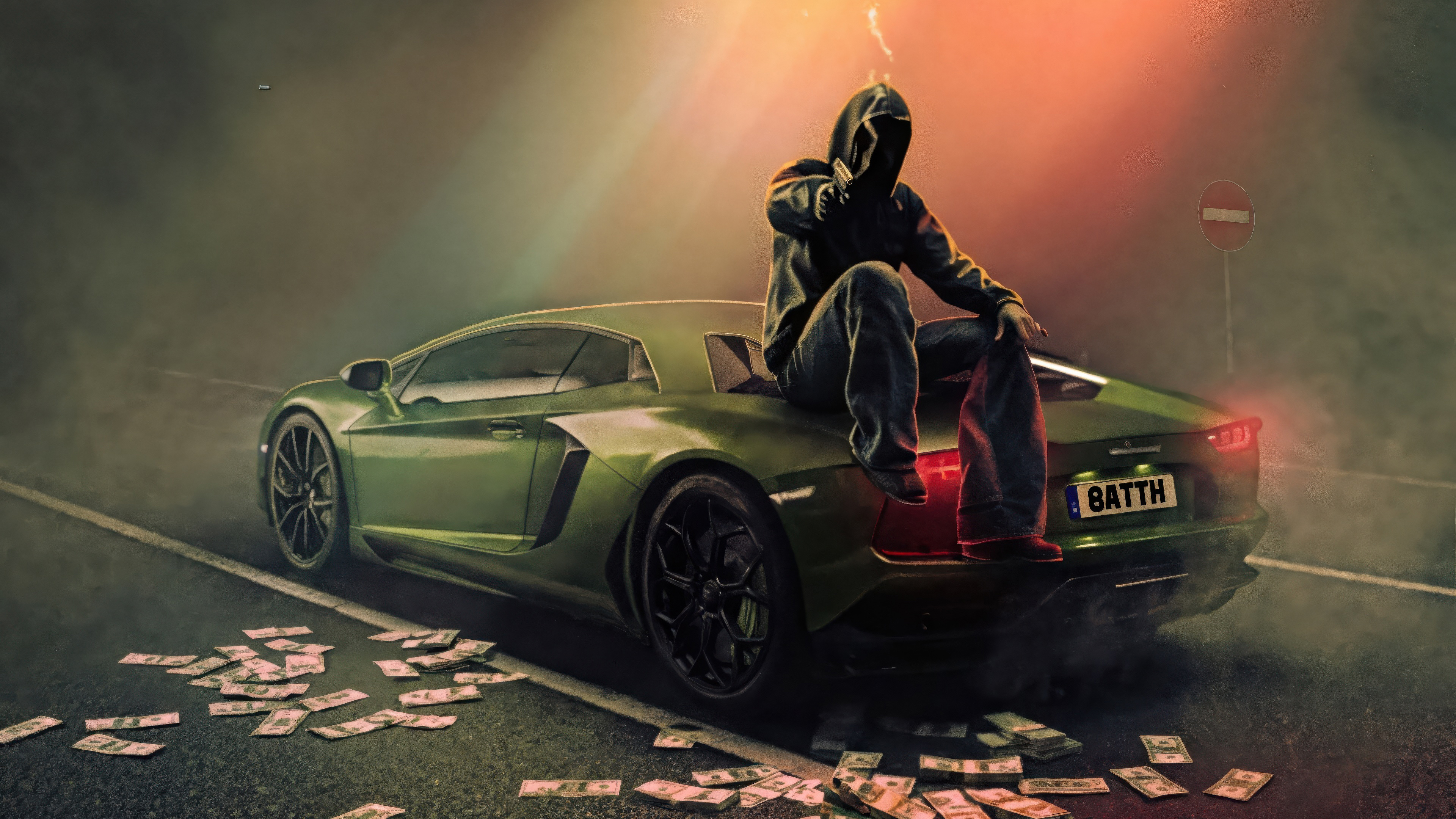 2560x1440 Smoke Over Asphalt 1440P Resolution ,HD 4k Wallpapers,Images ...