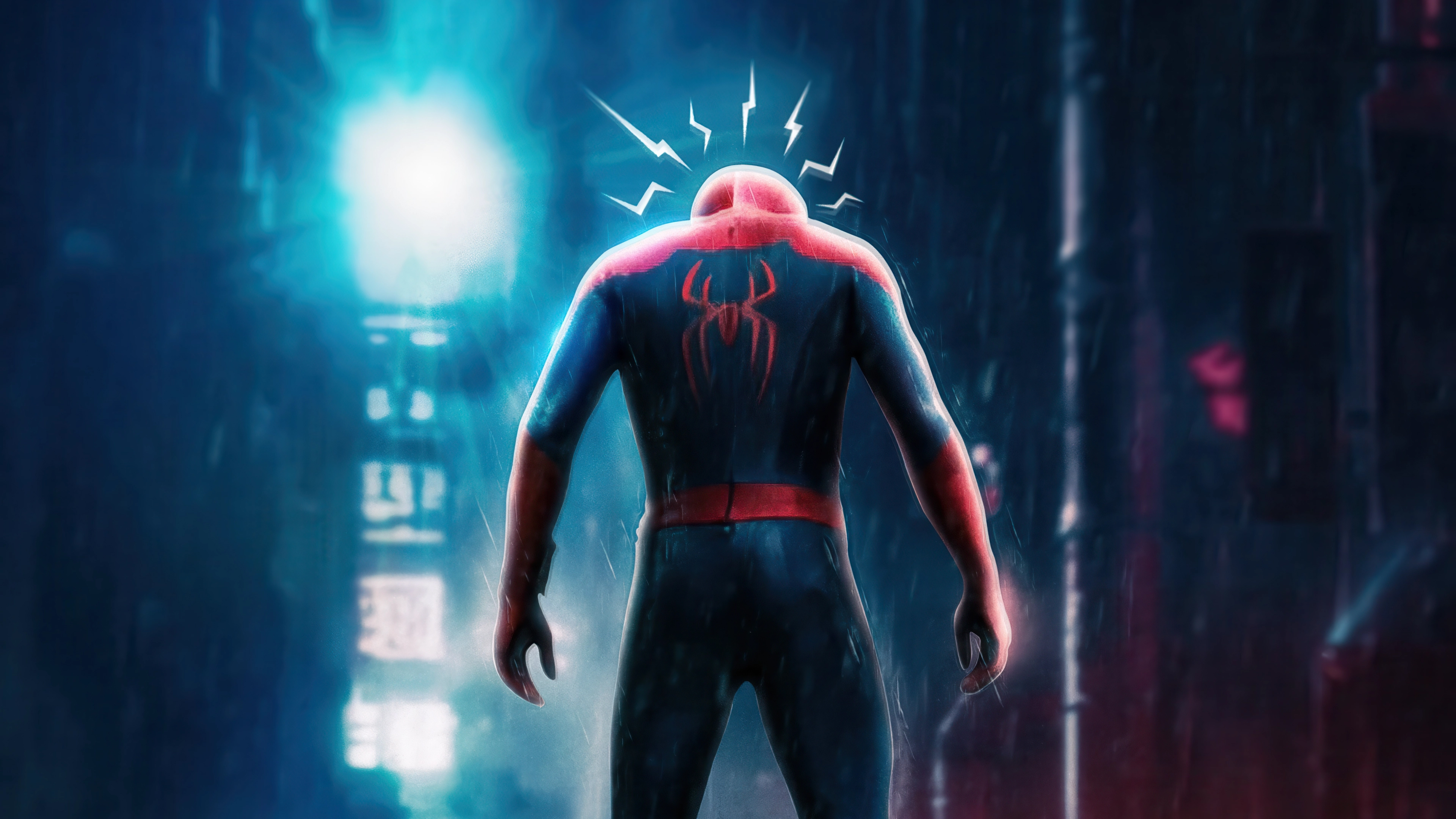 Spiderman Two Worlds One Mission Wallpaper,HD Superheroes Wallpapers,4k ...