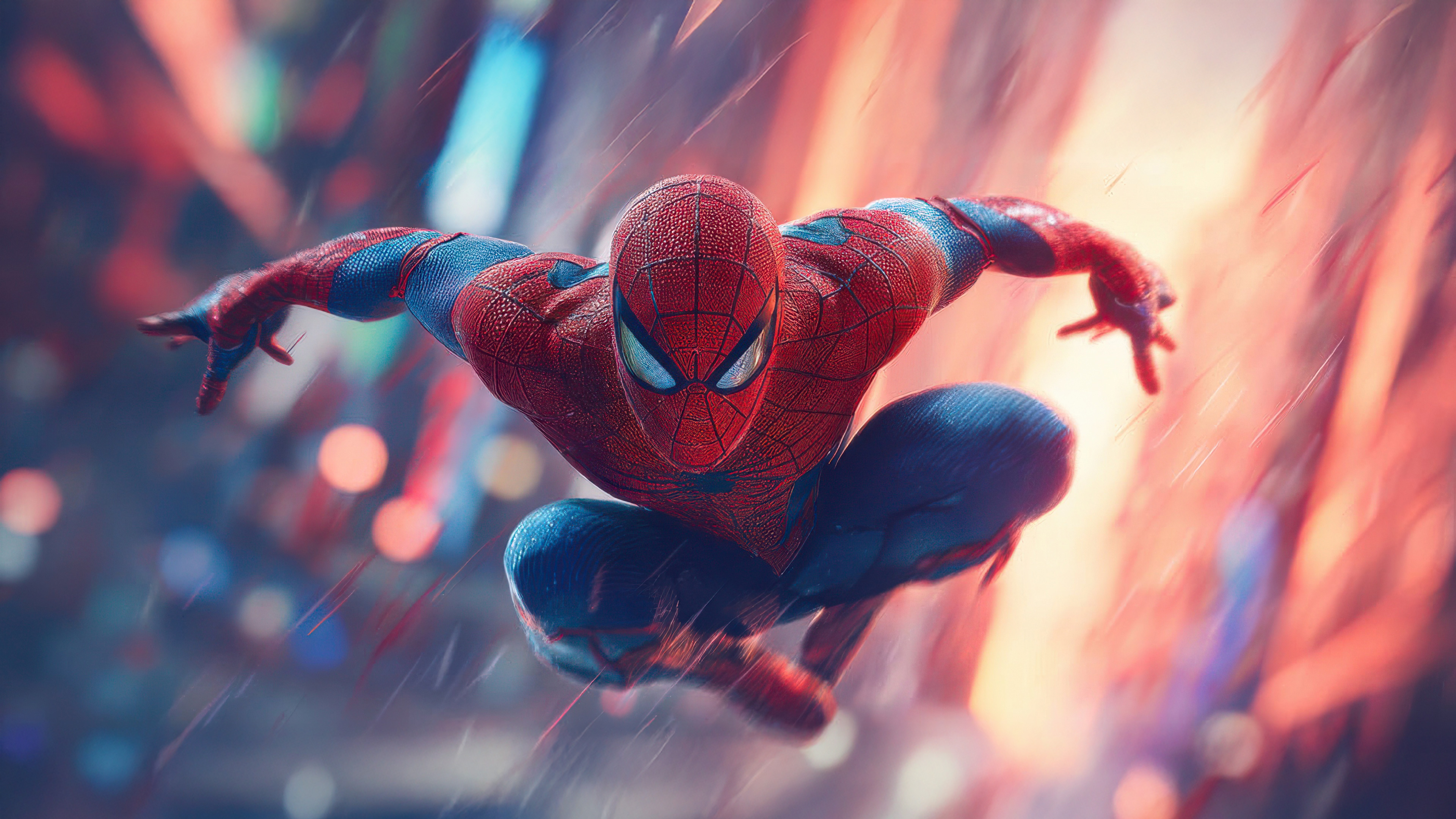 Spiderman Web Slinger Of New York Wallpaper,HD Superheroes Wallpapers,4k Wallpapers,Images ...