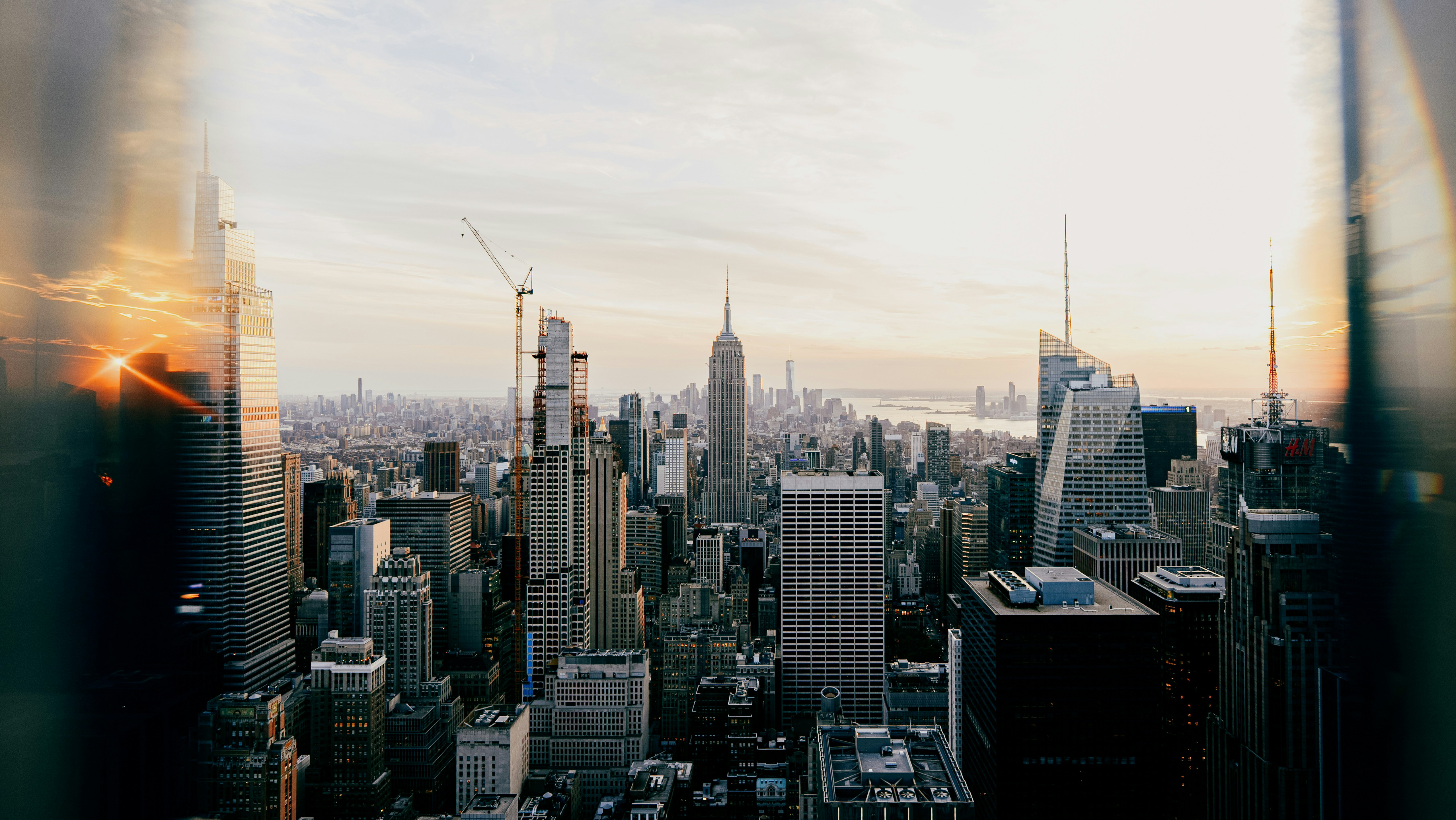 Sunset New York City 5k Wallpaper,HD World Wallpapers,4k Wallpapers ...