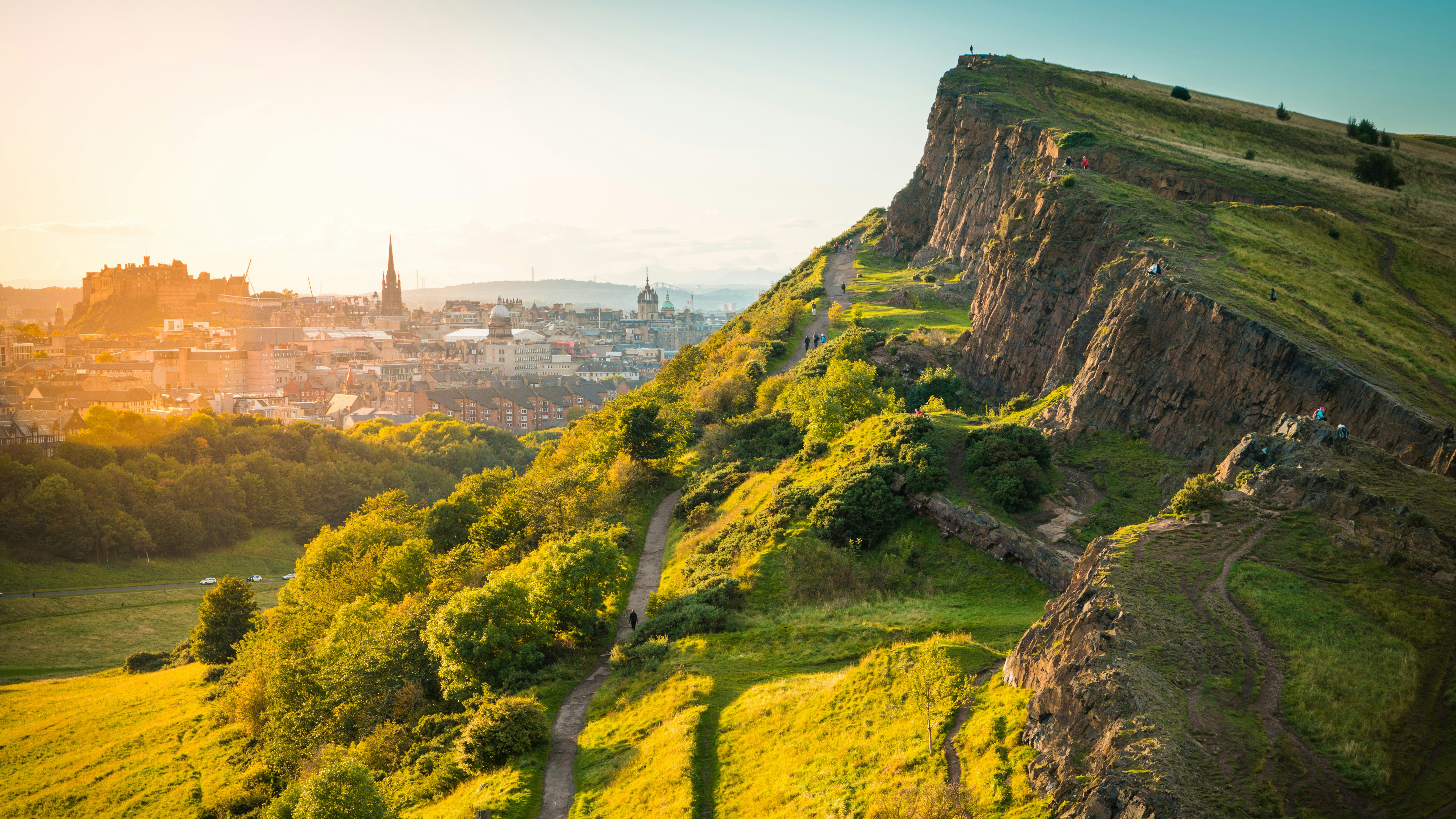 1920x1080 Sunset Over Edinburgh Laptop Full HD 1080P ,HD 4k Wallpapers ...