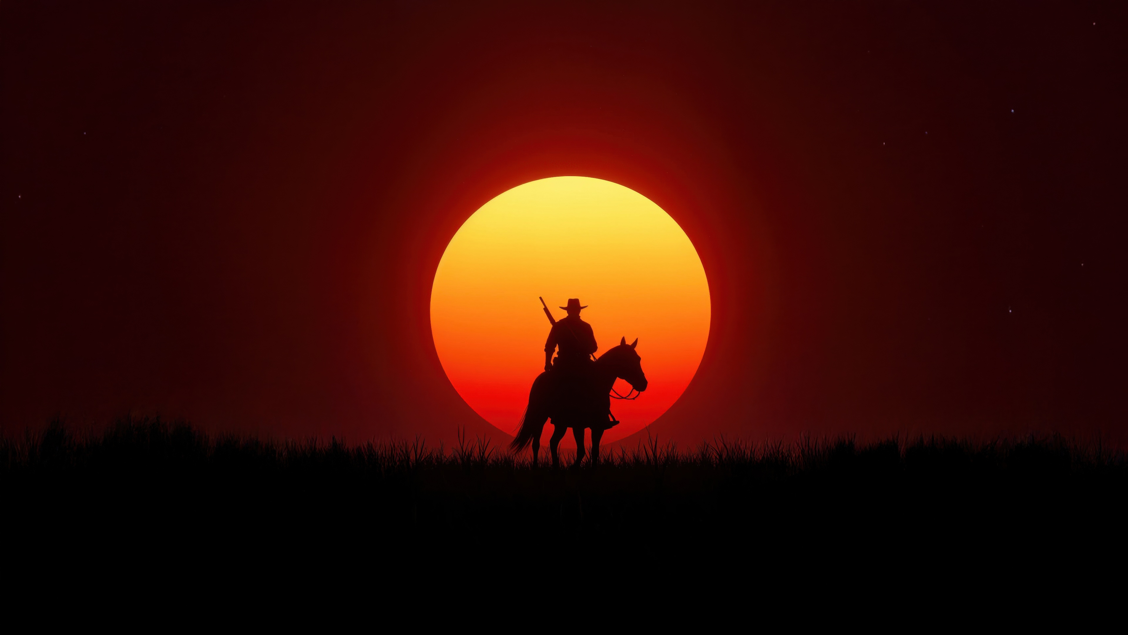 Sunset Red Dead Redemption 2 Game Wallpaper,HD Games Wallpapers,4k Wallpapers,Images,Backgrounds ...