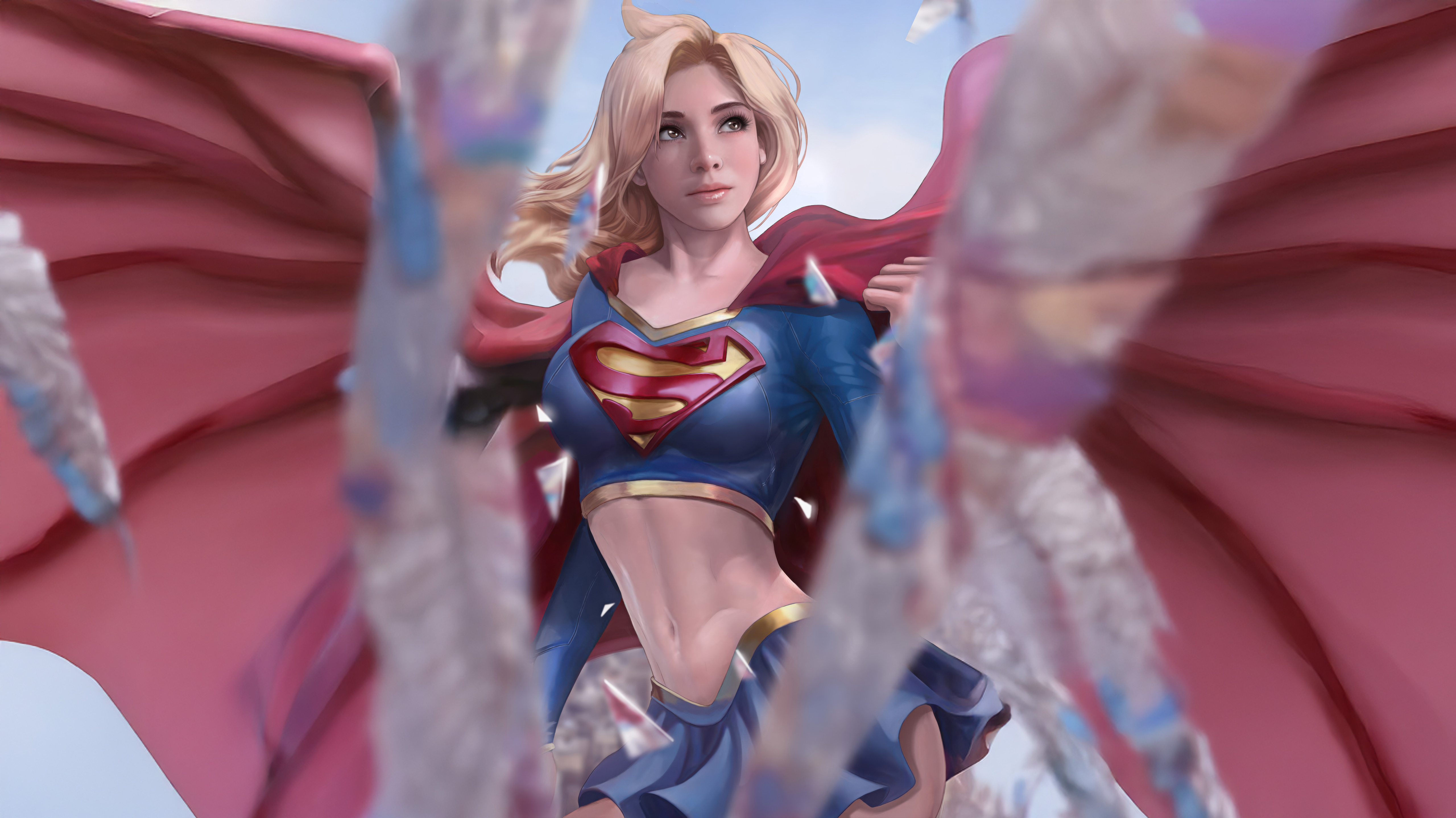 3840x2160 Supergirl Melody Of The Universe 4K ,HD 4k Wallpapers,Images ...