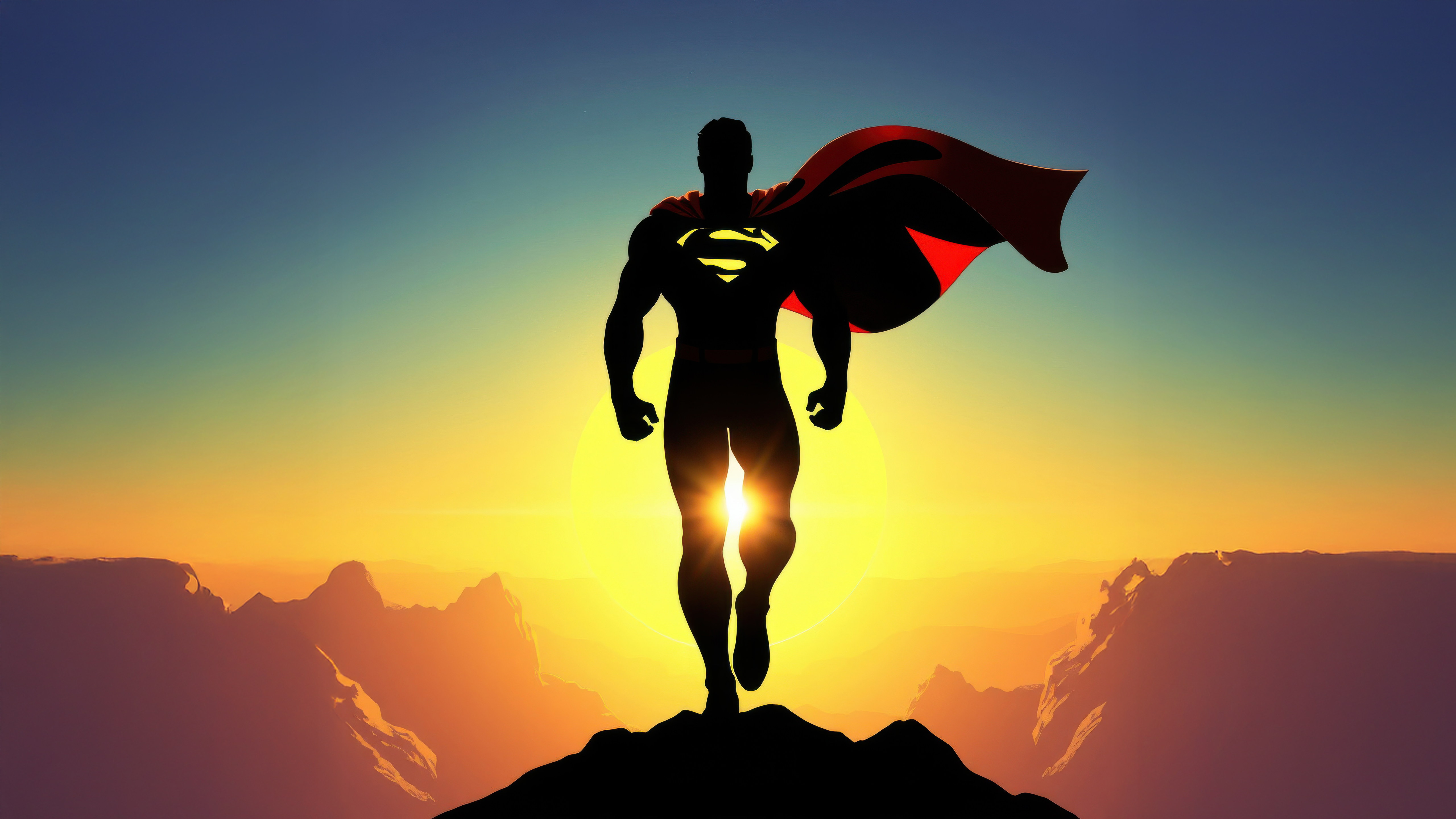 Superman Hope Never Falls Wallpaper,HD Superheroes Wallpapers,4k ...