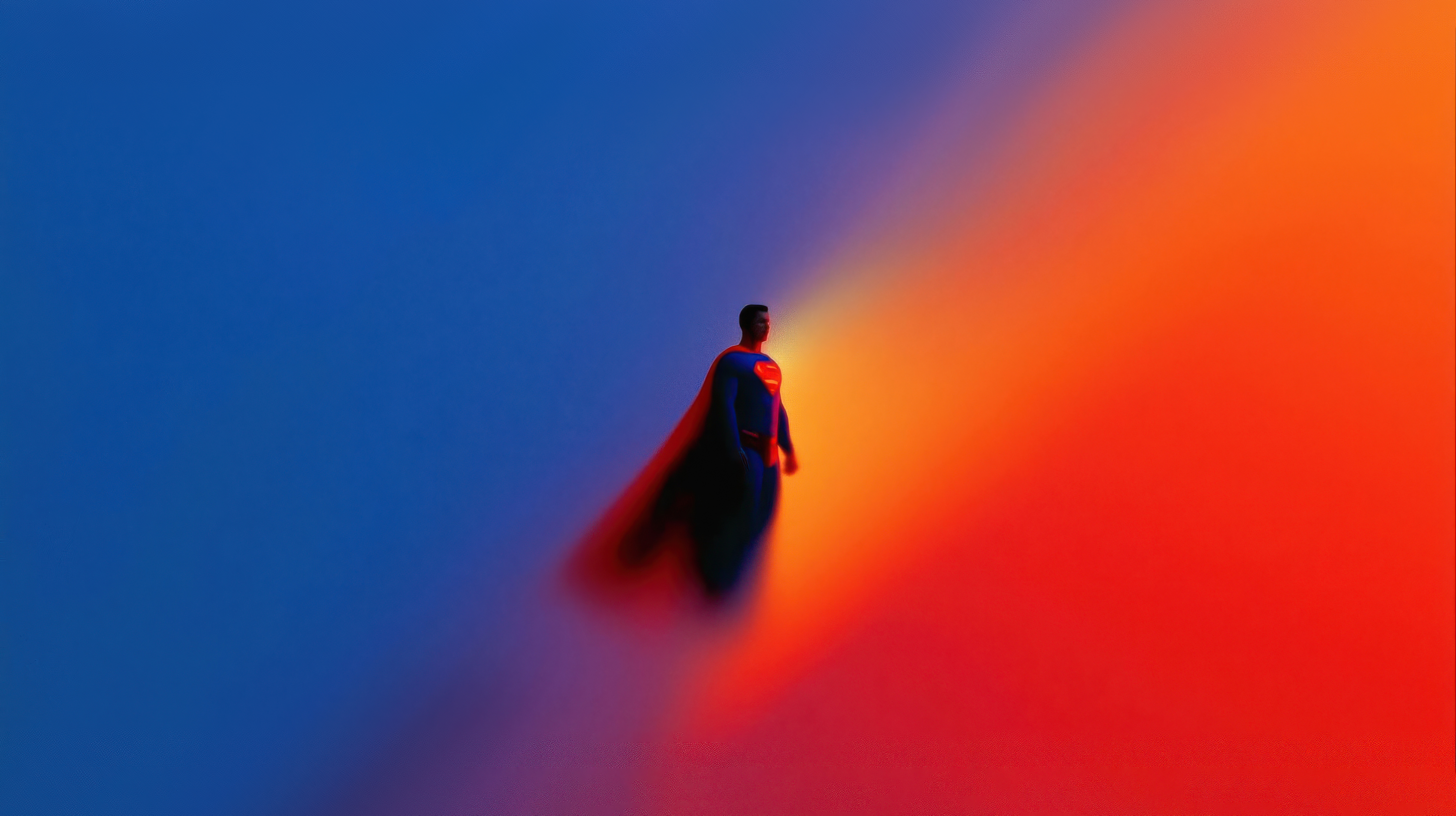 Superman In Motion Wallpaper,HD Superheroes Wallpapers,4k Wallpapers ...