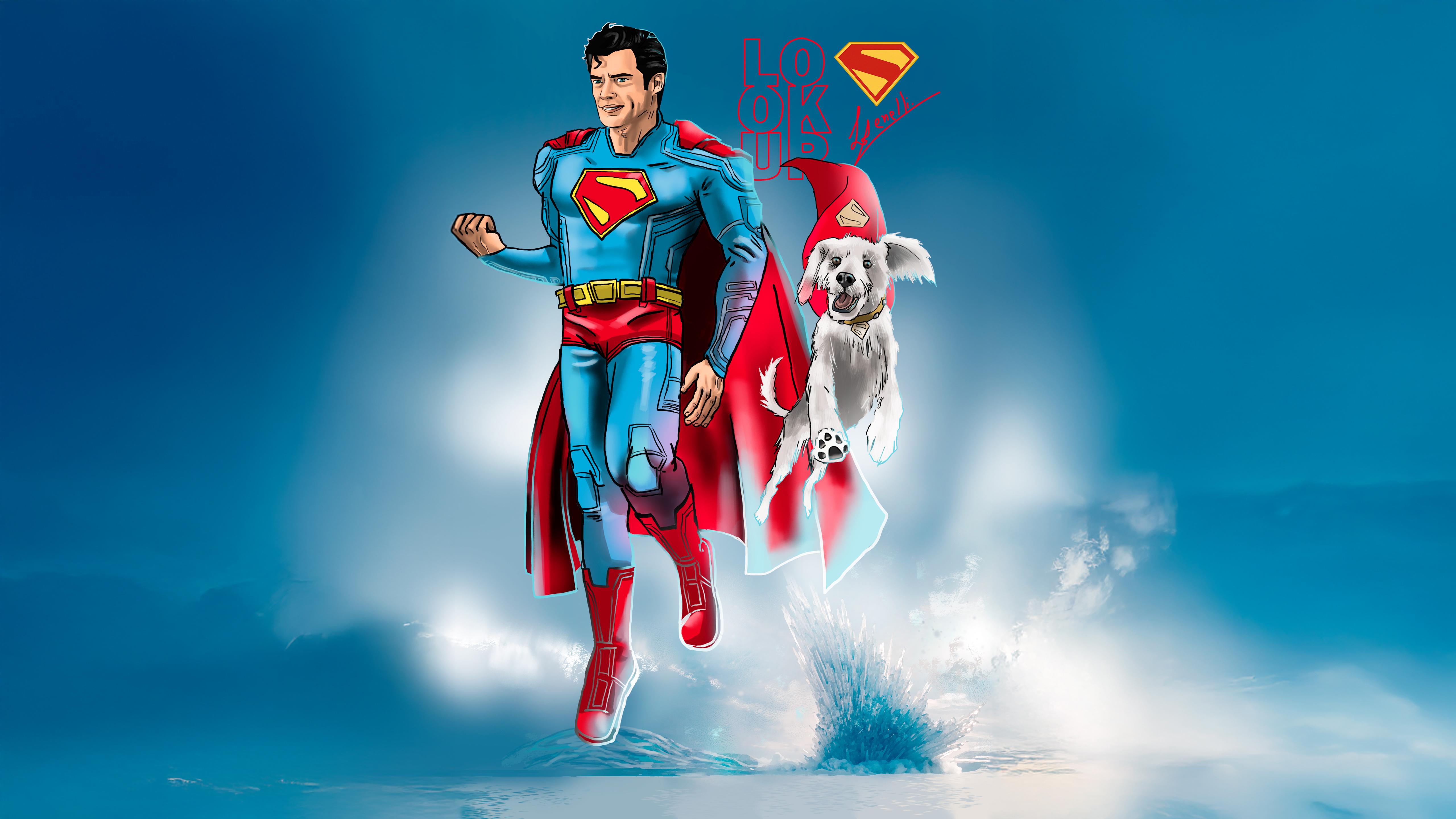 1125x2436 Superman X Krypto Explorer Iphone XS,Iphone 10,Iphone X ,HD ...