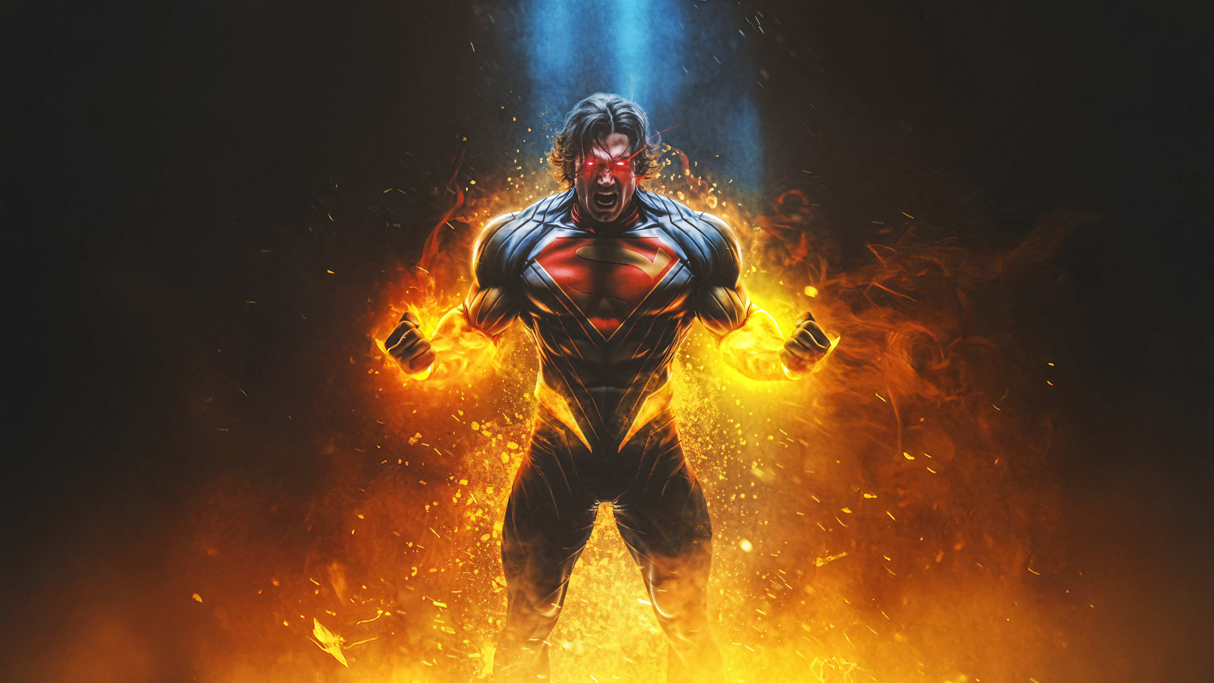 The Absolute Power Of Superman Wallpaper,HD Superheroes Wallpapers,4k ...