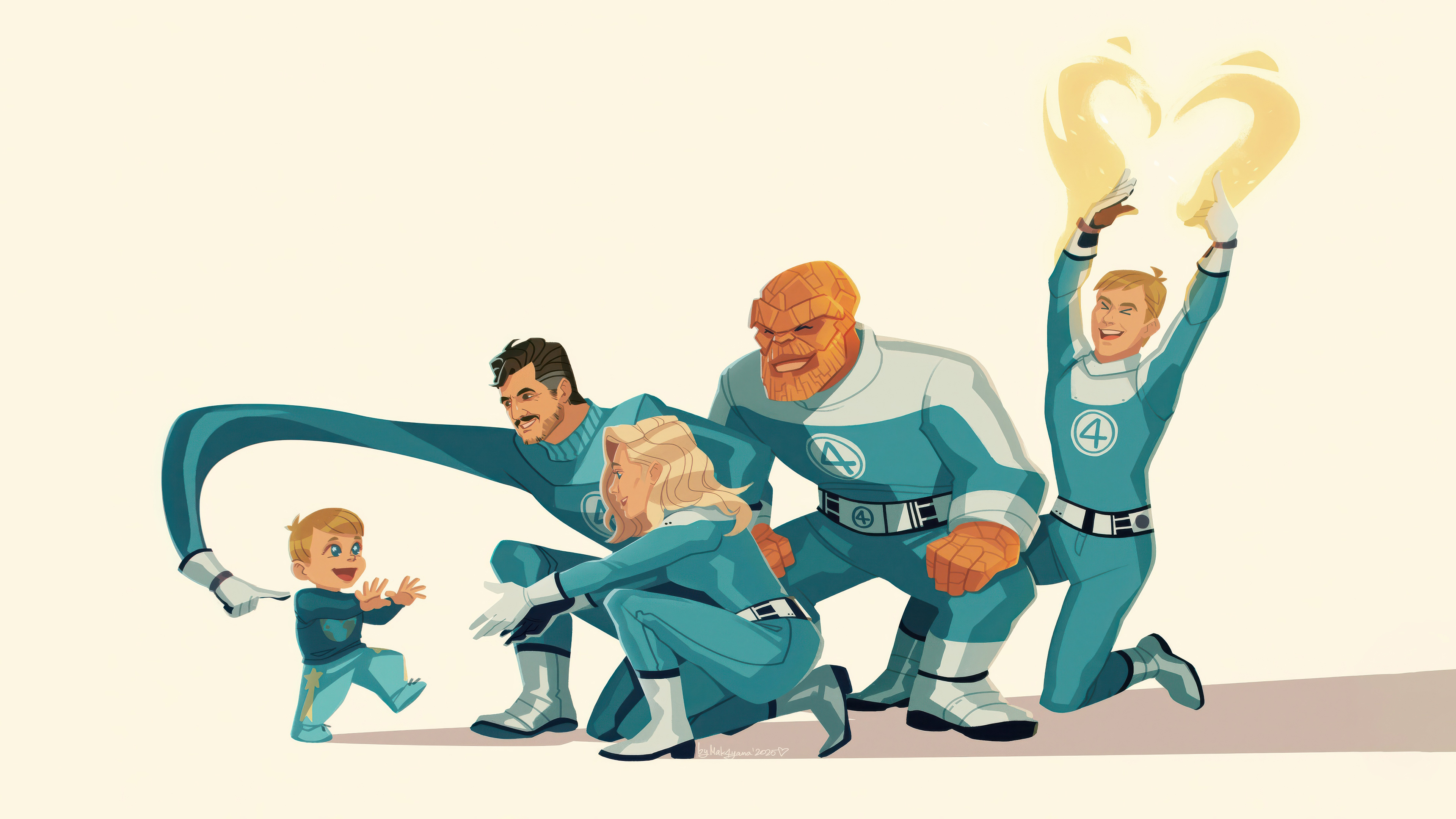The Fantastic Four First Steps Family Wallpaper,HD Superheroes ...