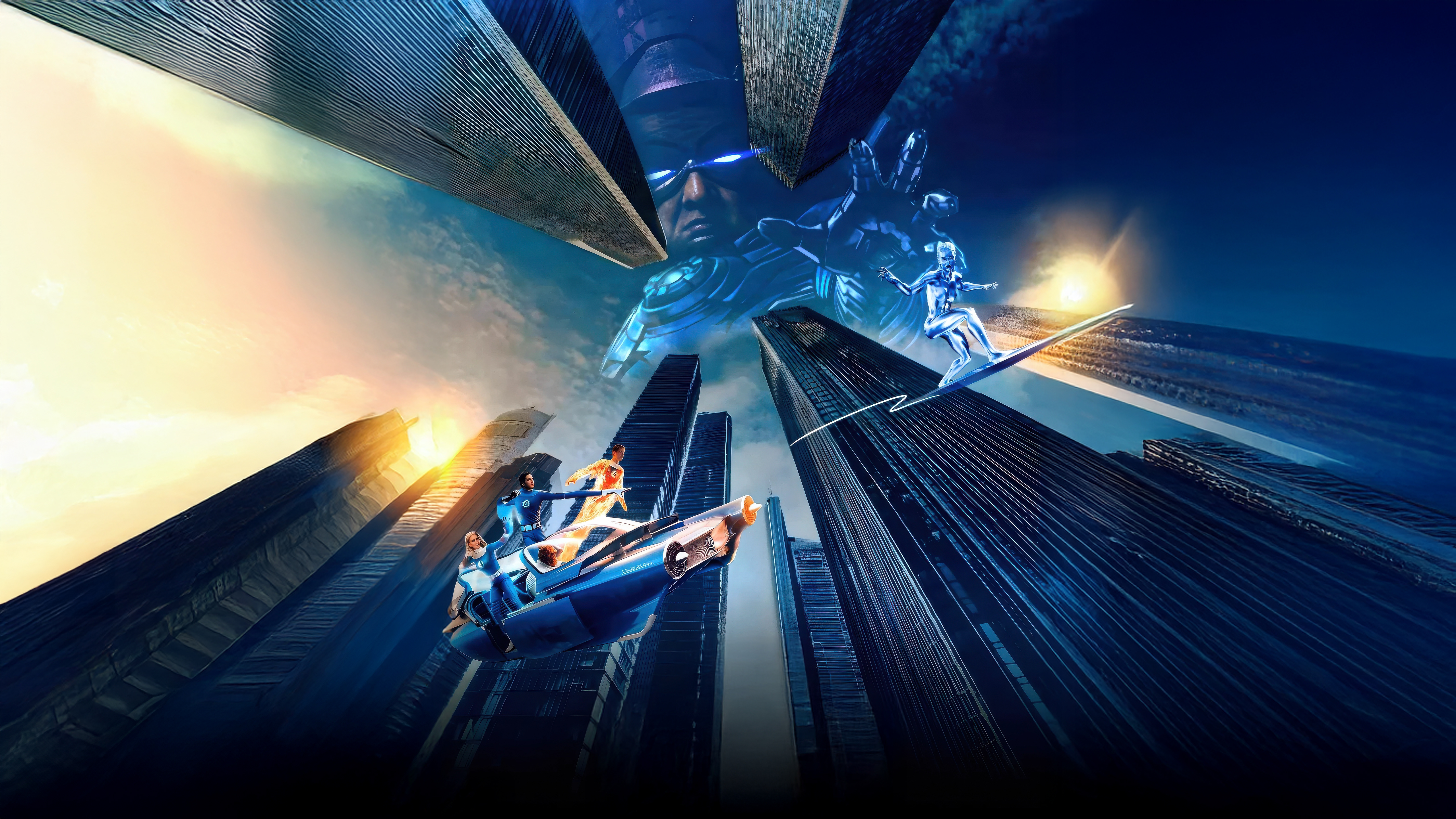 The Fantastic Four First Steps Iconic Team Wallpaper,HD Superheroes ...