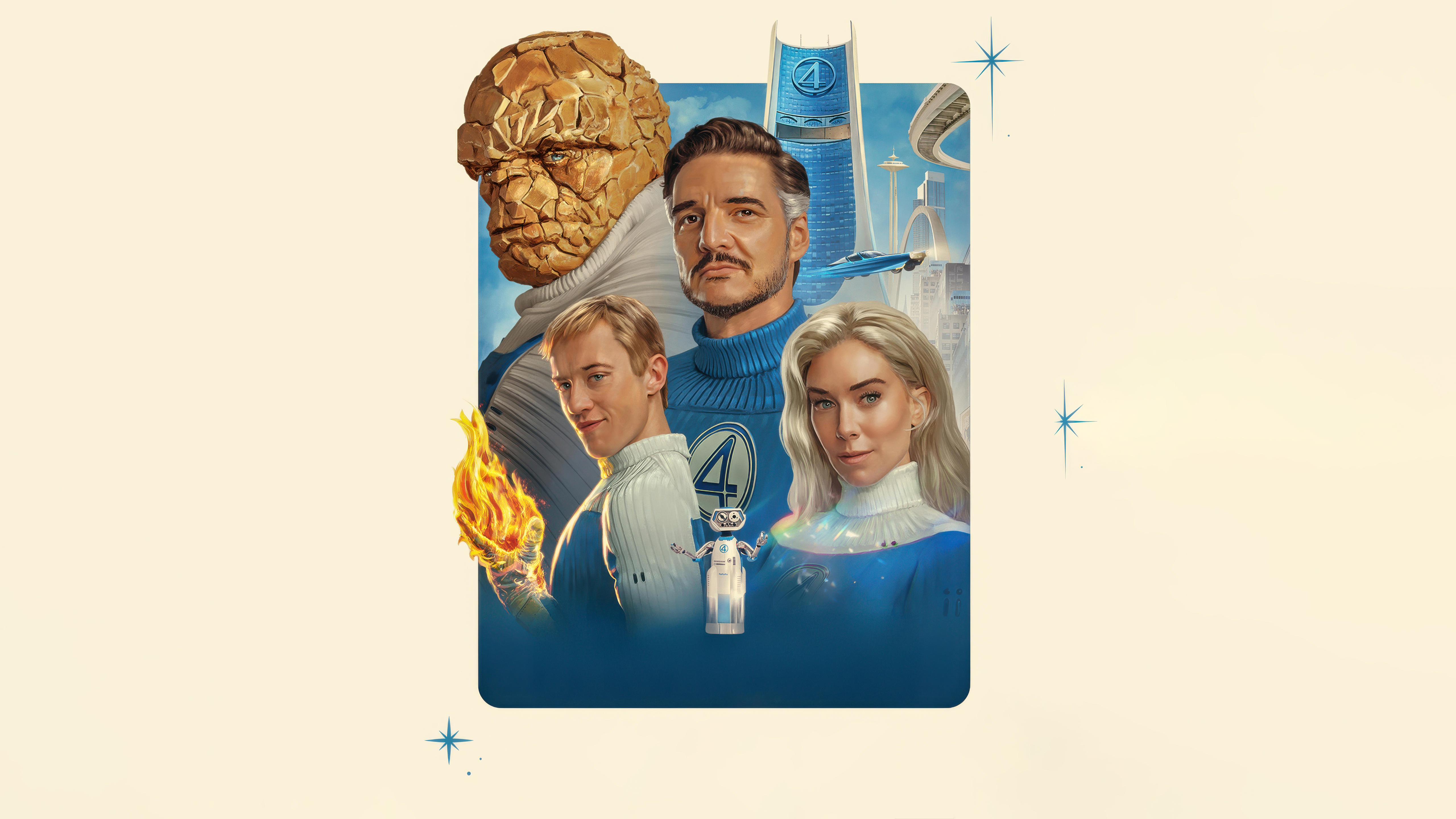 3840x2160 The Fantastic Four First Steps Imax Poster 4K ,HD 4k Wallpapers,Images,Backgrounds ...
