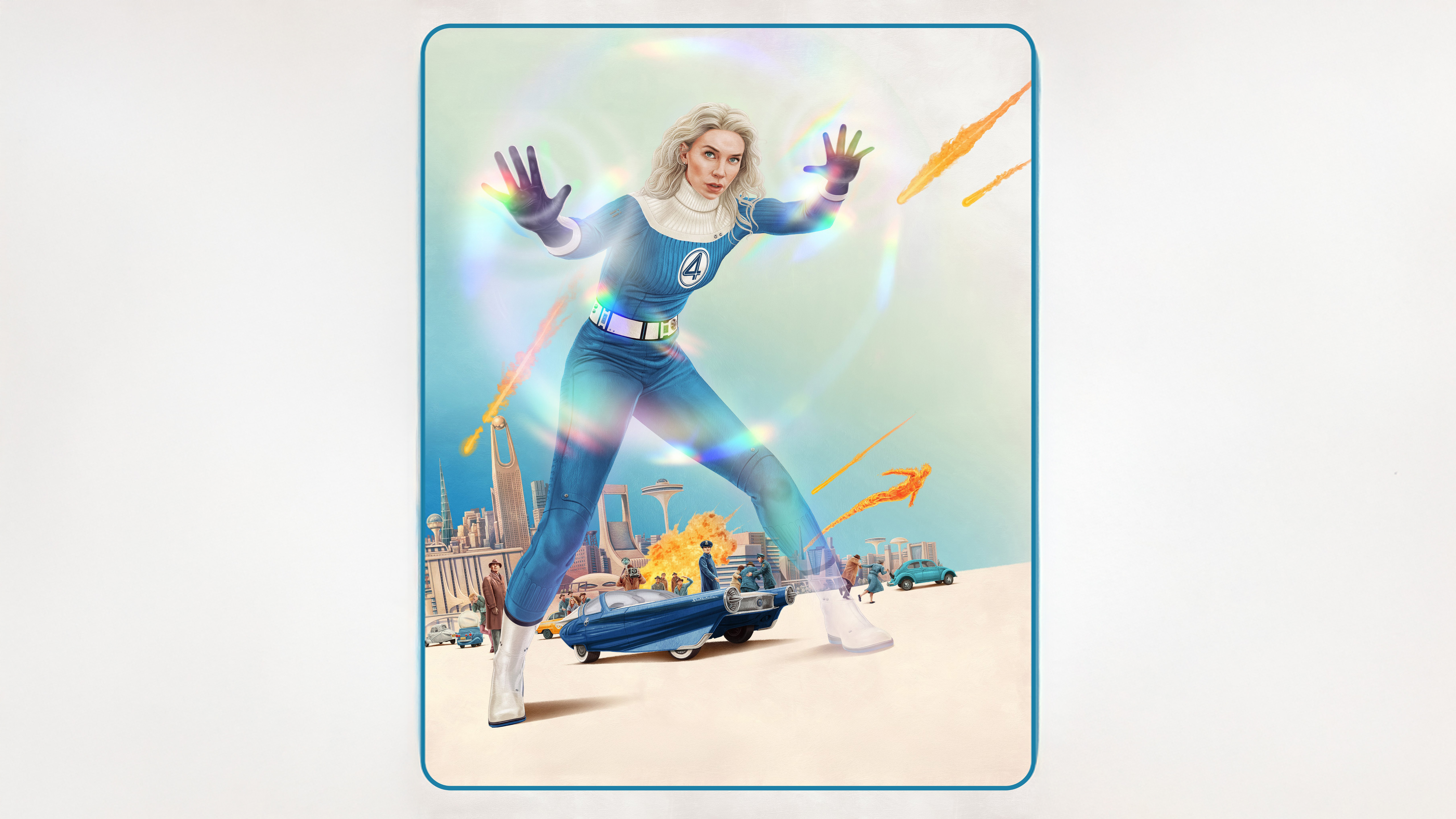 3840x2160 The Fantastic Four First Steps Invisible Woman Rising 4K ,HD ...