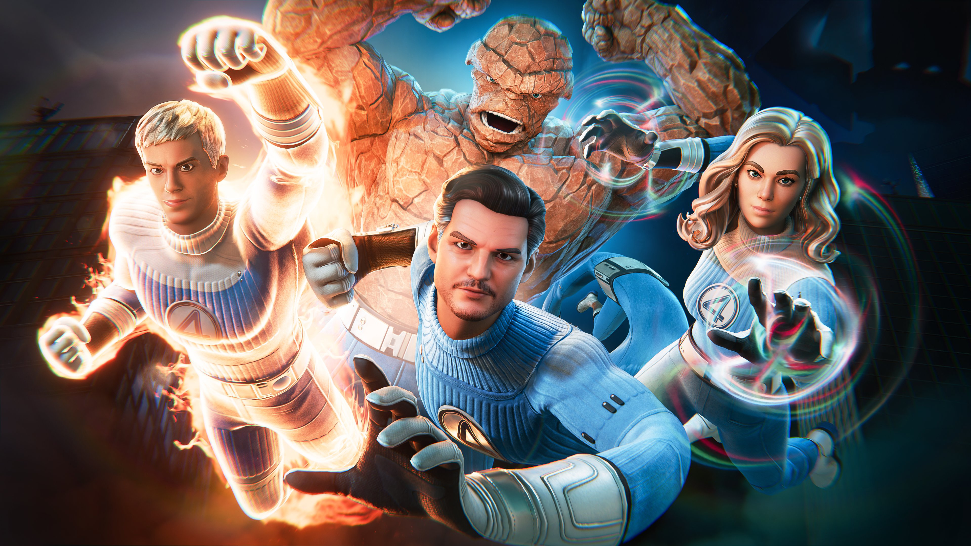 3840x2160 The Fantastic Four First Steps X Fortnite 2025 4K ,HD 4k ...