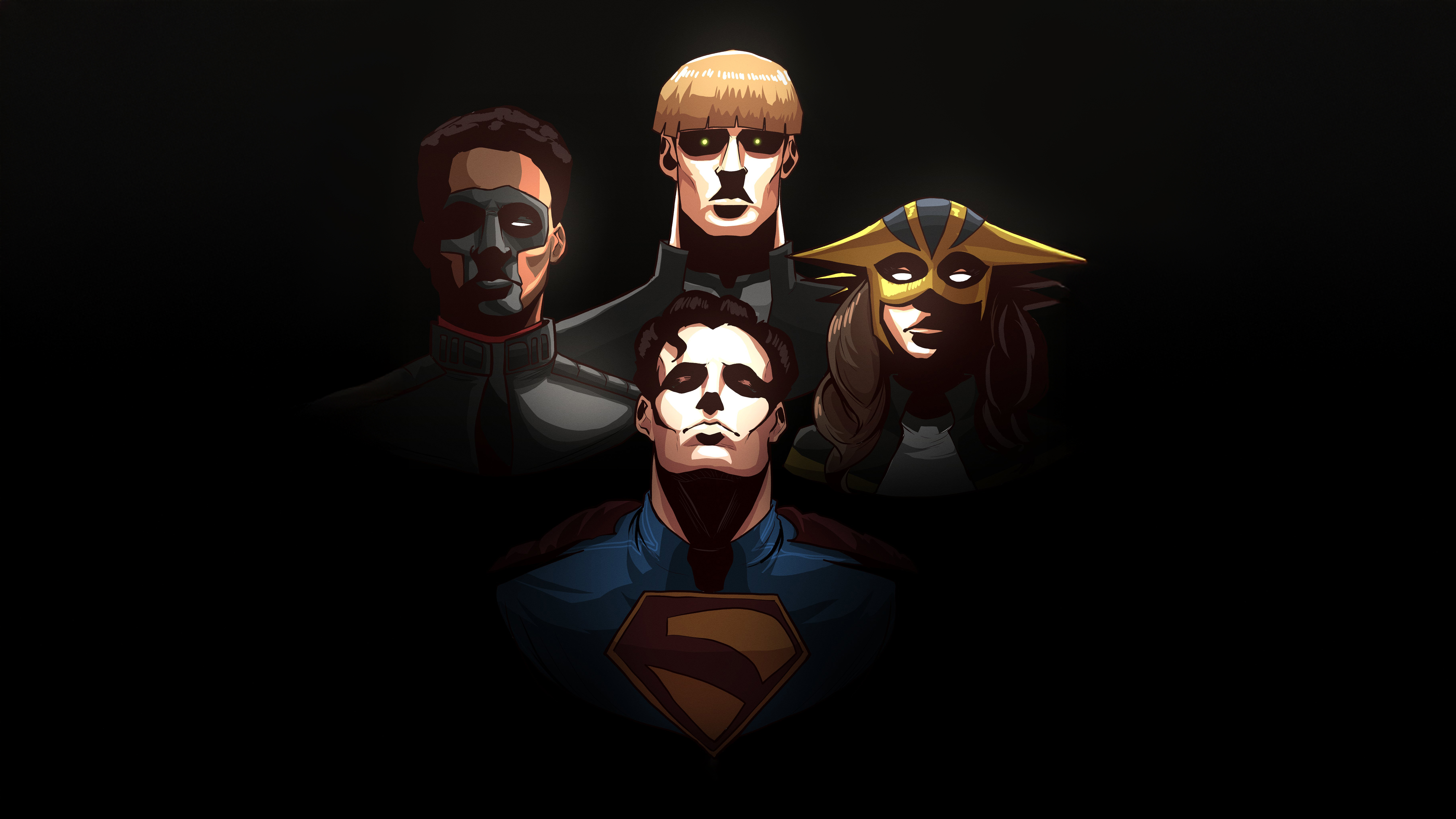 The Justice Gang Wallpaper,HD Superheroes Wallpapers,4k Wallpapers ...