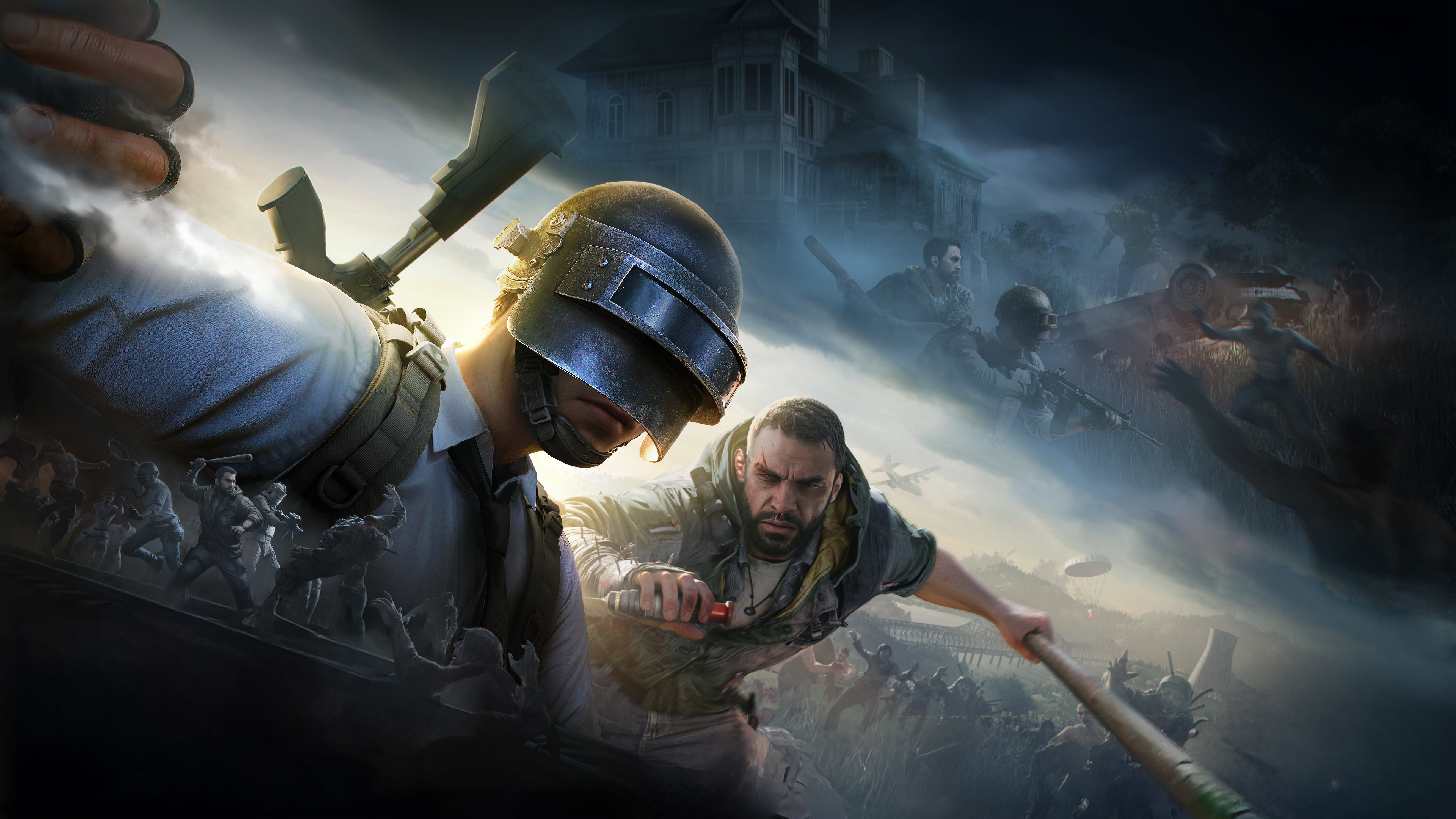 2880x1800 The Pubg Mobile X Dying Light The Beast Macbook Pro Retina ...