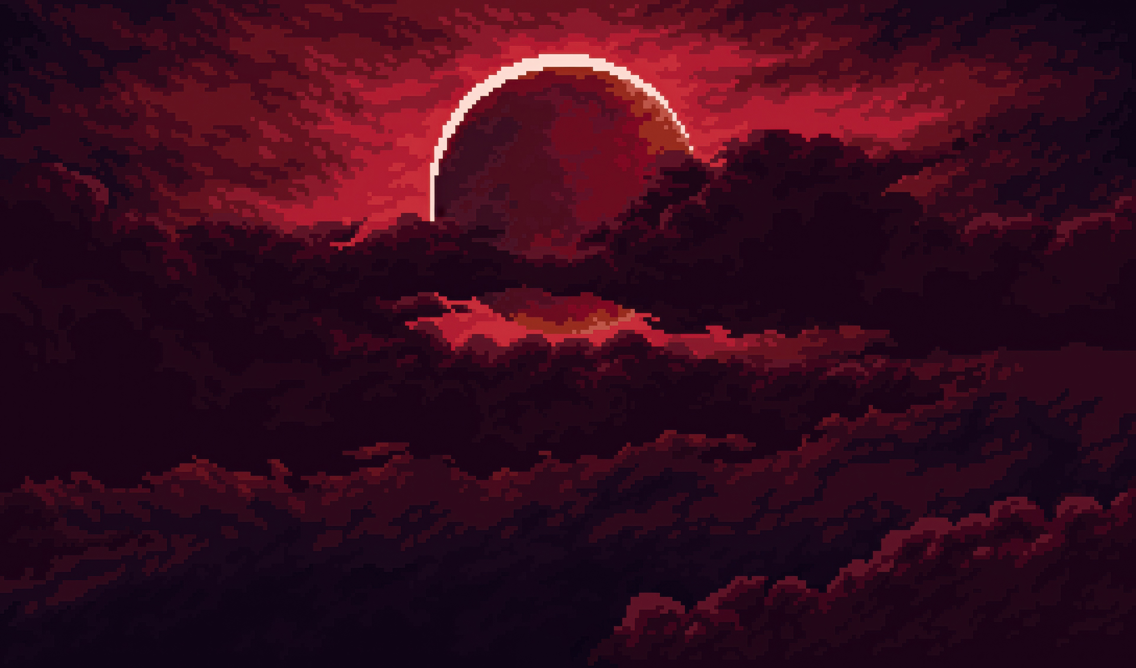 3840x2160 The Red Dusk 4K ,HD 4k Wallpapers,Images,Backgrounds,Photos ...