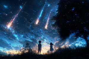 Shooting Stars 2560x1440 Resolution Wallpapers 1440P Resolution