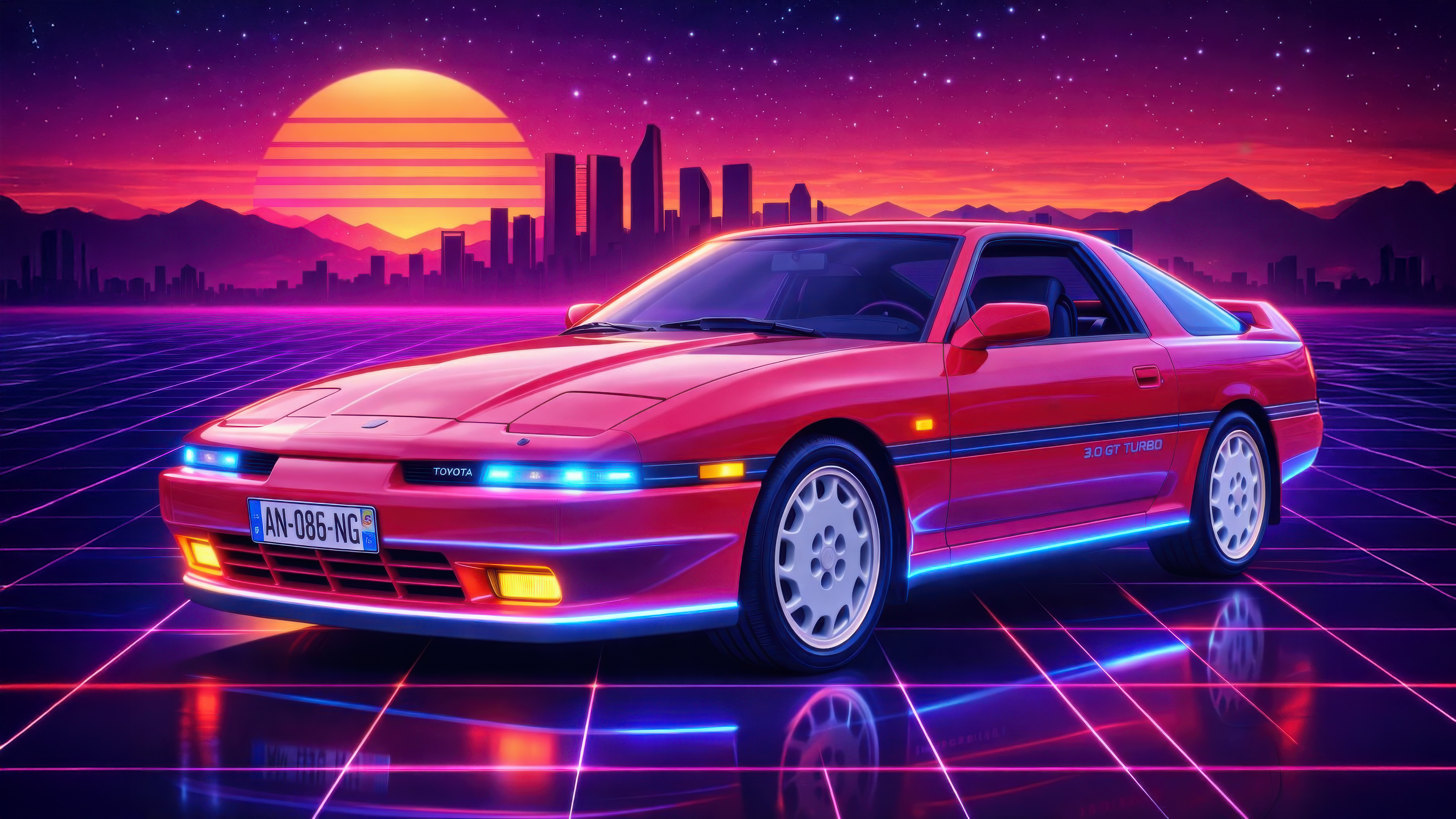 Toyota Supra A70 Turbo Wallpaper,HD Artist Wallpapers,4k Wallpapers ...