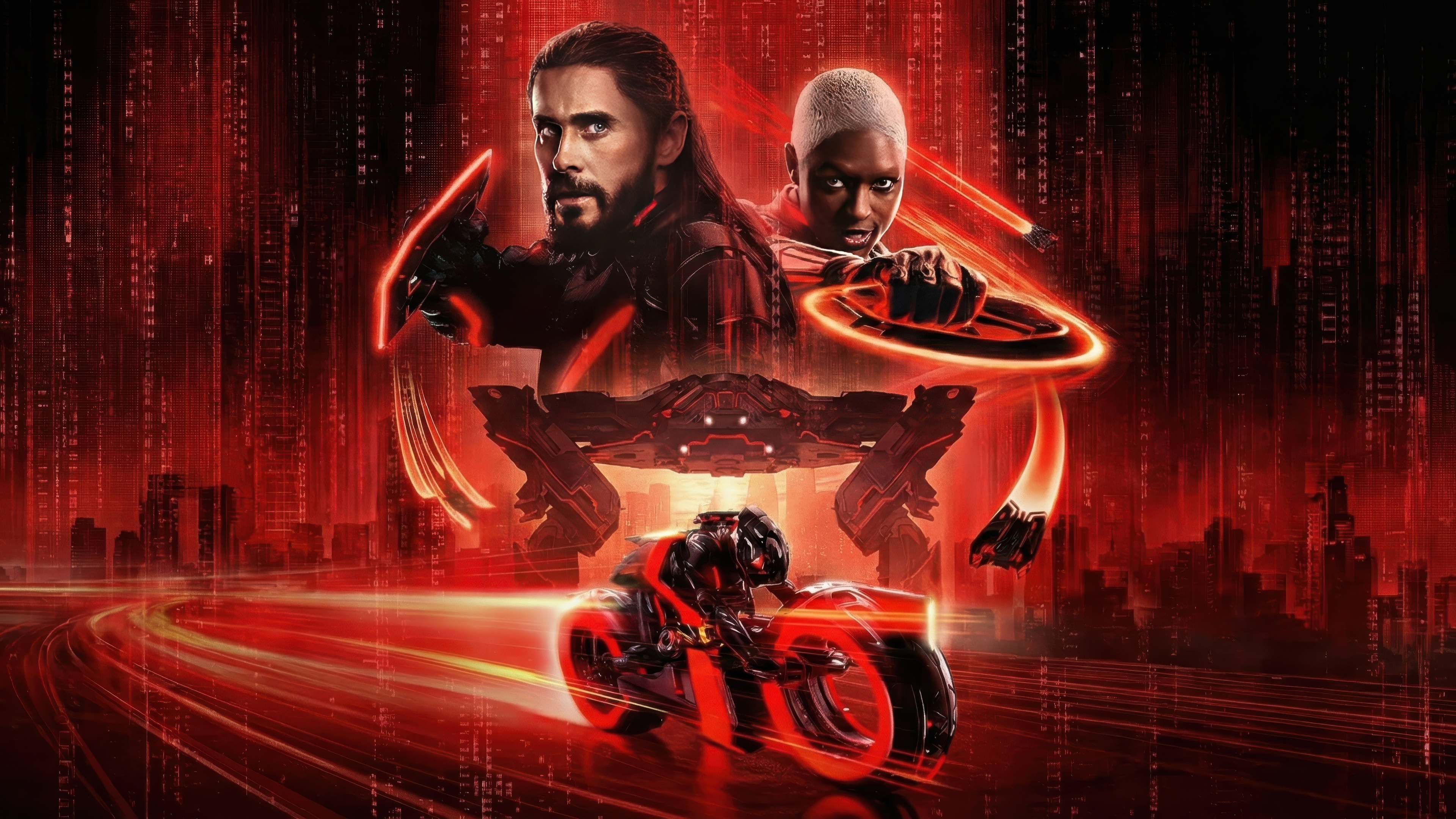 Tron Ares Bluray Digital Code 2025 Wallpaper,HD Movies Wallpapers,4k ...