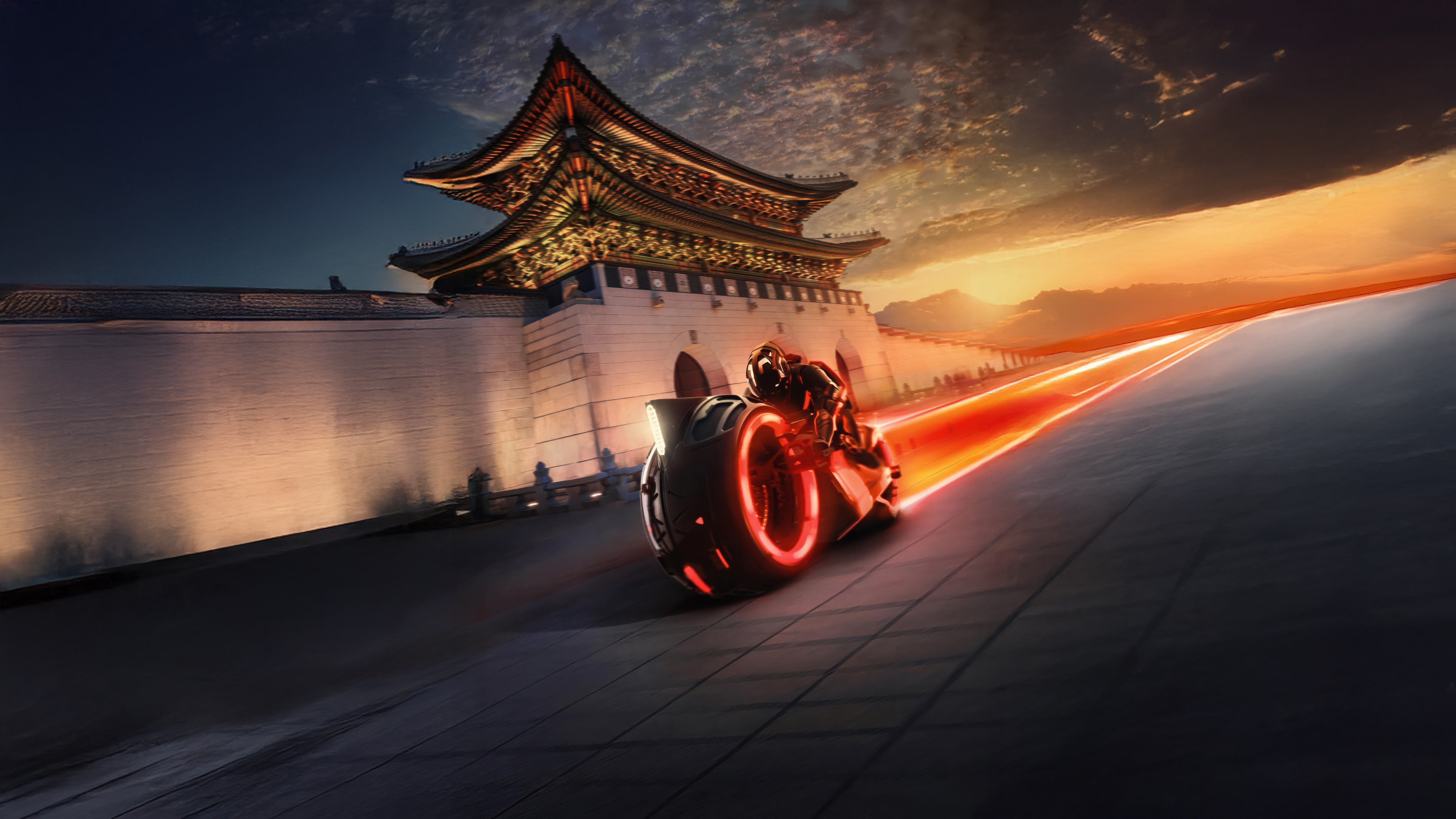 Tron Ares In Electric Red Wallpaper,HD Movies Wallpapers,4k Wallpapers ...