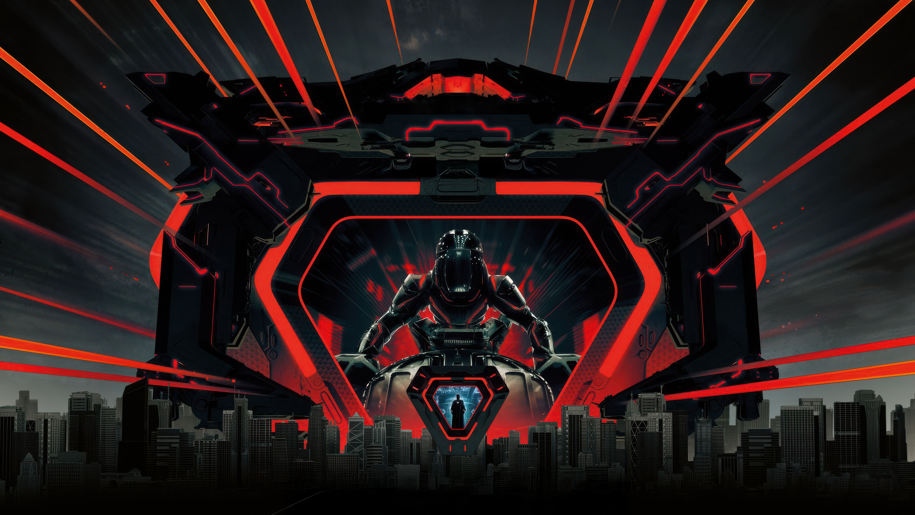 Tron Ares In The Grid Wallpaper,HD Movies Wallpapers,4k Wallpapers ...