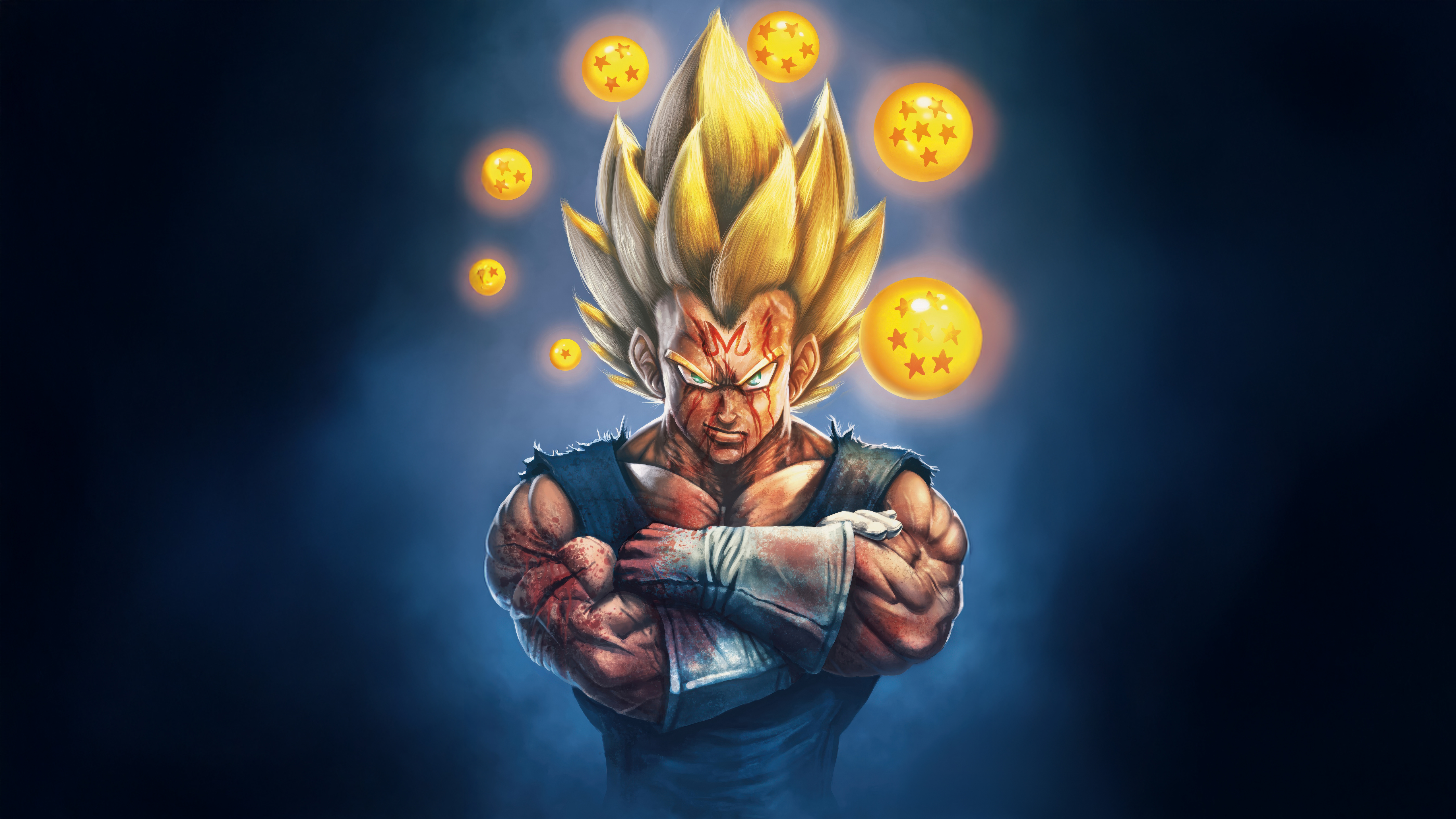 Vegeta Defender Of Tomorrow Wallpaper,HD Anime Wallpapers,4k Wallpapers ...