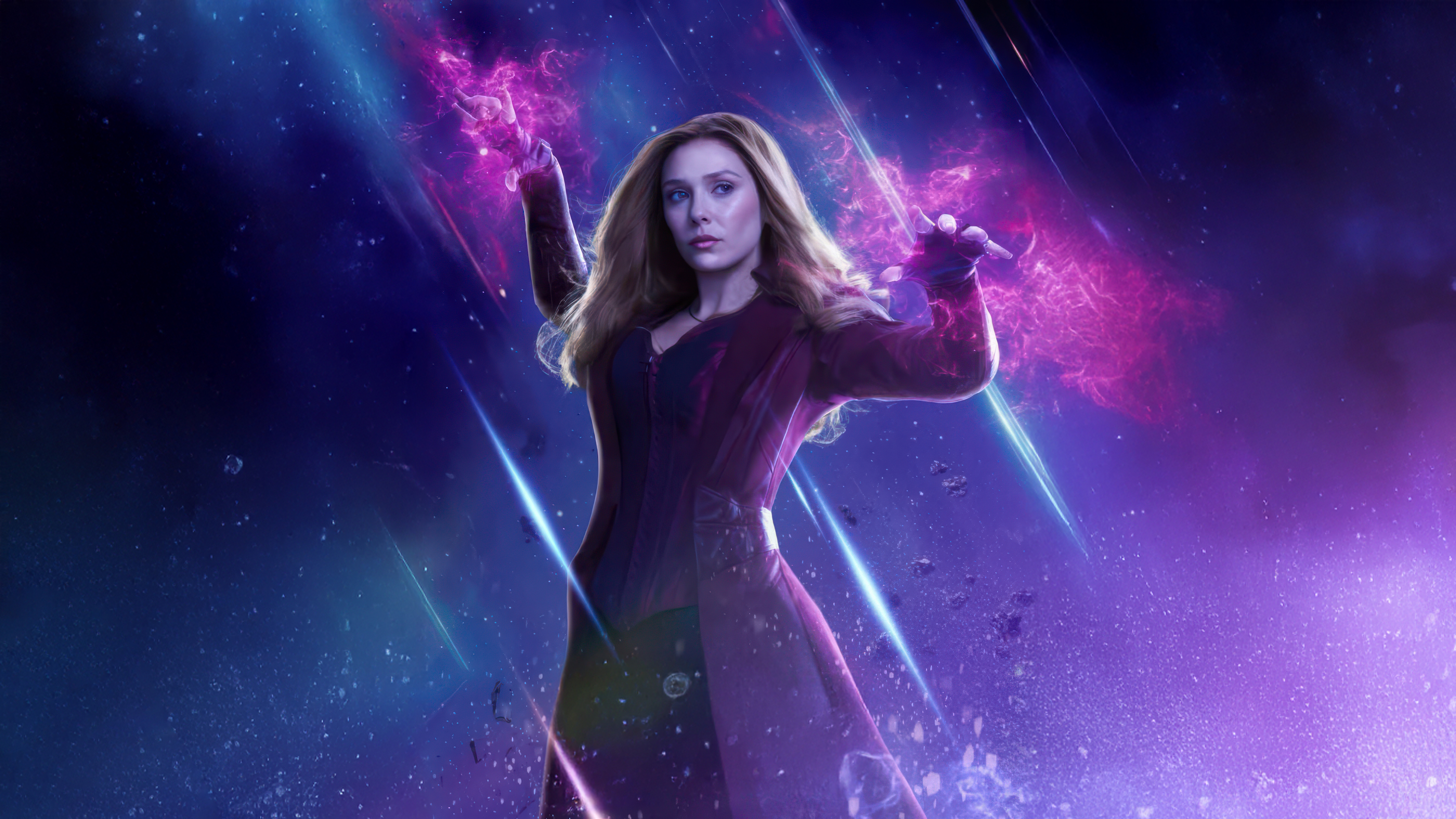 Wanda Maximoff Queen Of Hex Energy Wallpaper,HD Superheroes Wallpapers ...
