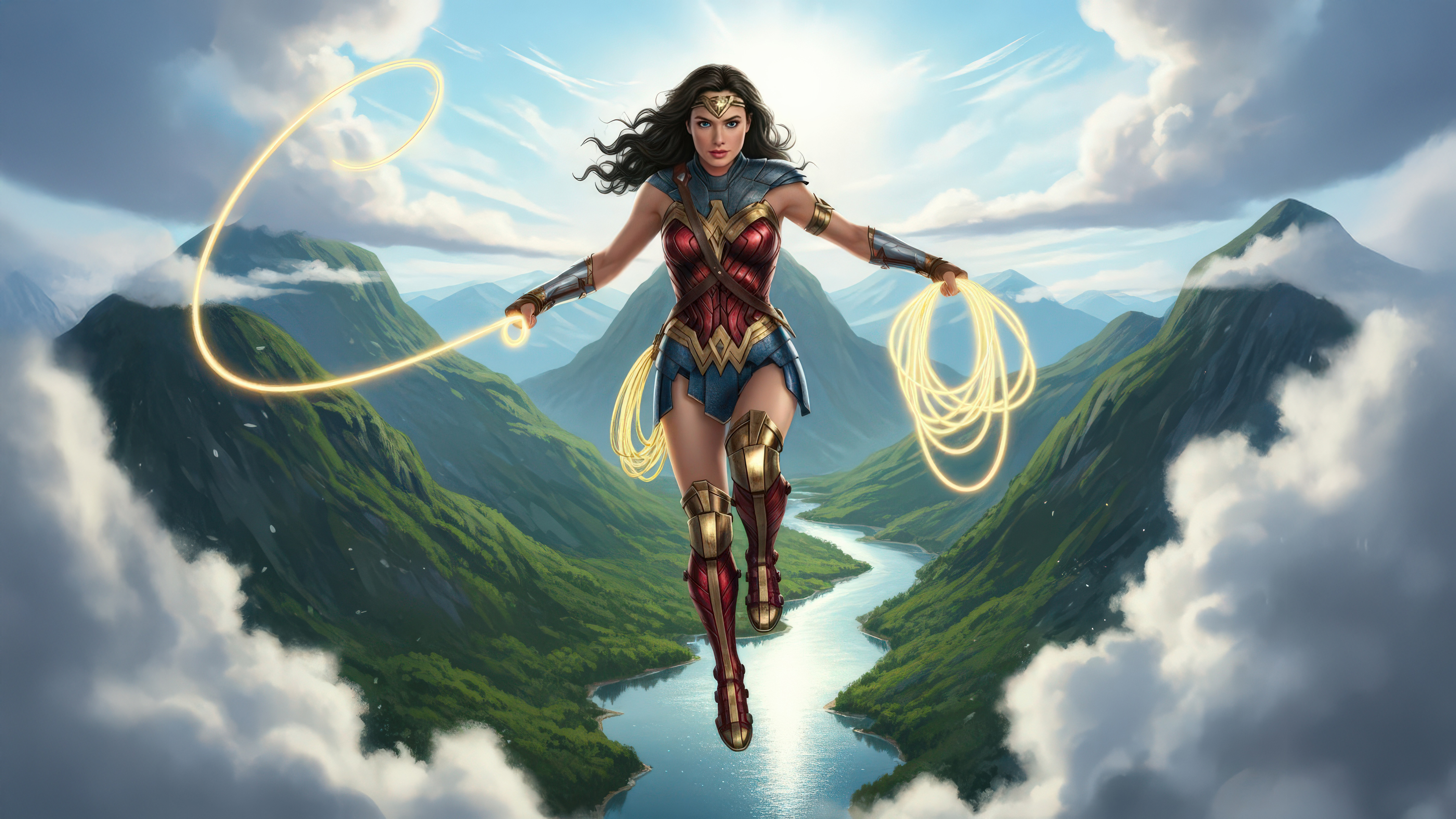 Wonder Woman Sides Of Justice Wallpaper,HD Superheroes Wallpapers,4k ...