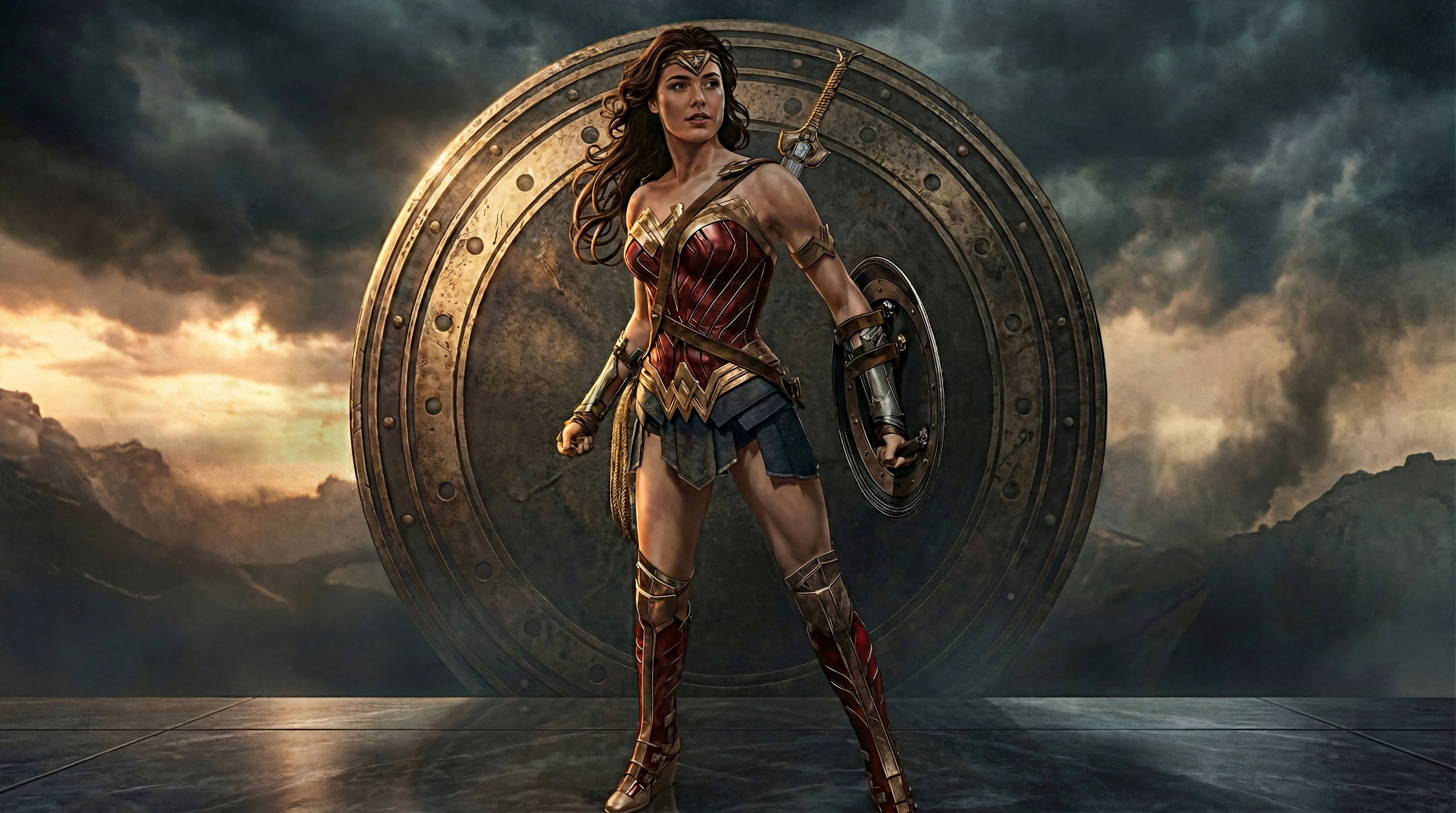 Wonder Woman Unstoppable Force Wallpaper,HD Superheroes Wallpapers,4k Wallpapers,Images ...